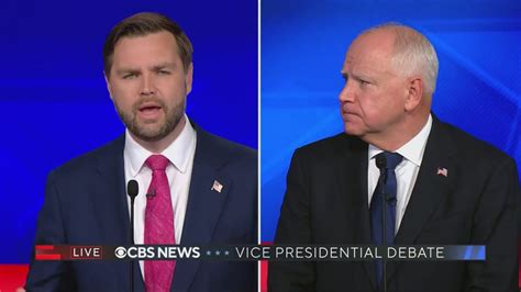 Walz And Vance Go In Depth On Policy While Attacking Each Others