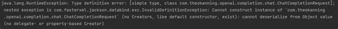 Add Empty Constructor In Chatcompletionrequest · Issue 146