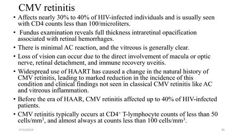 Ocular Manifestations Of Hiv Pptx