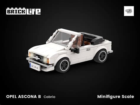 Lego Moc Opel Ascona B Cabrio By Brick Pimp Rebrickable Build
