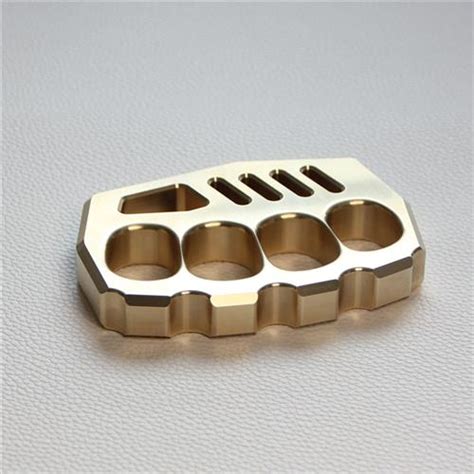 Brass Knuckle Ring Edc Self Defense Weapon Hunterarsenal