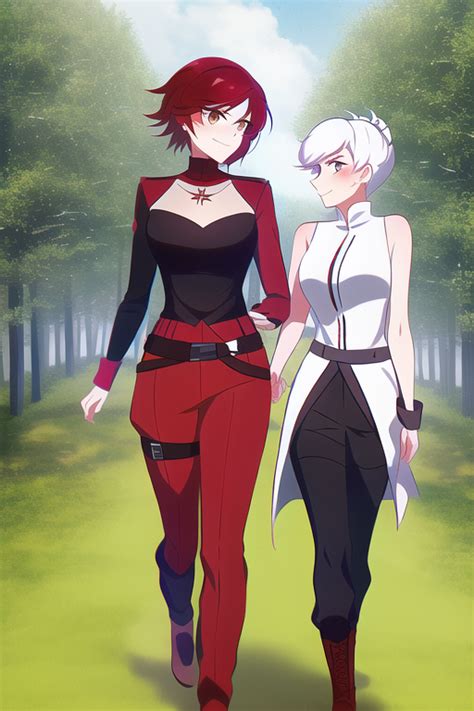 Ruby And Weiss Schnee Rose 2 By Devlindracul On Deviantart