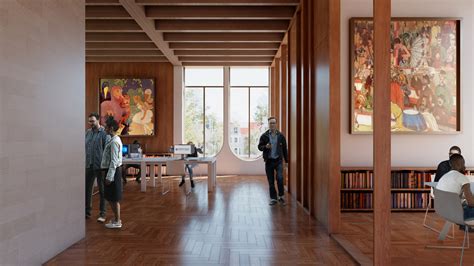 Alison Brooks Architects Unveils Timber Entrance For Homerton College