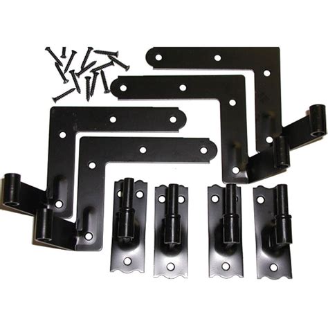 Ekena Millwork 1 1 16 In Offset Hinge Set 4 Hinges Nr481bl The