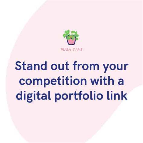 Stand Out From Your Competition With A Digital Portfolio Link PUSH Fm