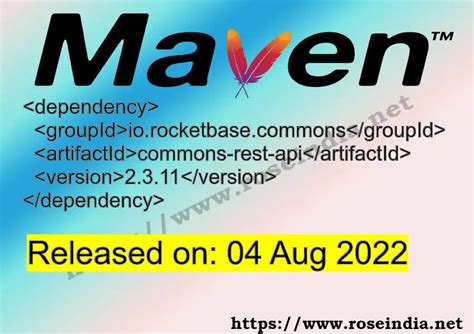 Io Rocketbase Commons Commons Rest Api Maven Repository
