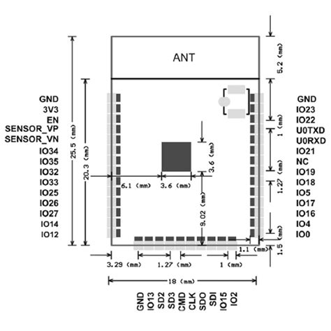 Mạch thu phát Wifi ESP S Nshop