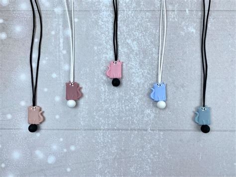 Cat Necklace Adult Fidget Toys Fidget Jewelry Stimm Toy Fidgets