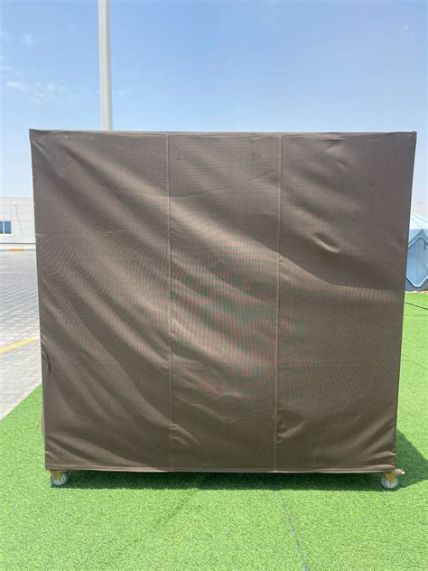 دولاب التخزين من الحر لون كوفي Alhor Camping And Hunting Tools