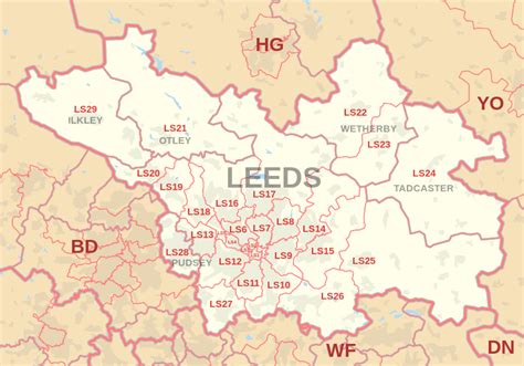 Leeds Ls Postcode Area Ls10 Ls11 Ls12 Ls13 Ls14 Ls15 Ls16 Ls17 Ls18 Ls19 Property