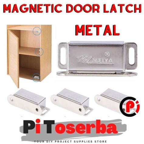 Jual Metal Magnetic Door Cabinet Latch Kunci Magnet Pintu Lemari