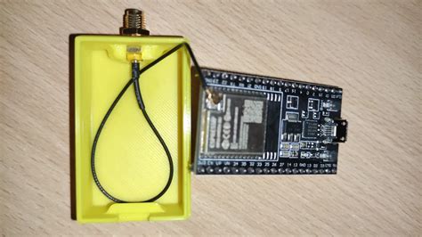 Esp32 With Antenna Case By Pazzicz Download Free Stl Model