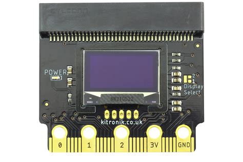 Kitronik View Graphics 128 Oled Display 128x64 For Bbc Microbit
