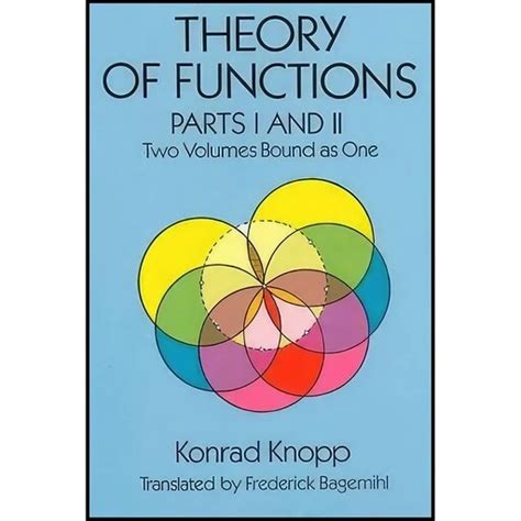 خرید و قیمت کتاب زبان اصلی Theory Of Functions Parts I And Ii اثر Konrad Knopp ترب