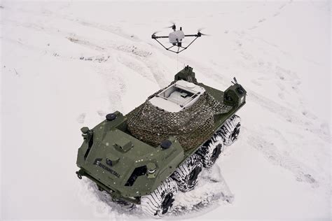 Partnership To Deliver Tethered Isr Drone Ugv Solution Ust