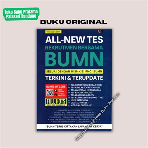Jual Buku New Tes Bumn Tkd Bumn Andcore Values Akhlak Ori Kota