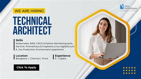 Technical Architect 5 To 7 Years Any Location Msys Technologies