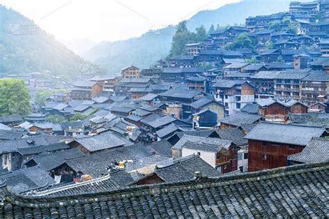 中国贵州的古苗族村落51599370005756296282