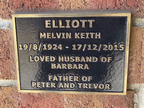 Melvin Keith Elliott 1924 2015 Find A Grave Memorial