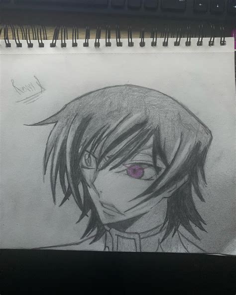 Code Geass Lelouch Drawing