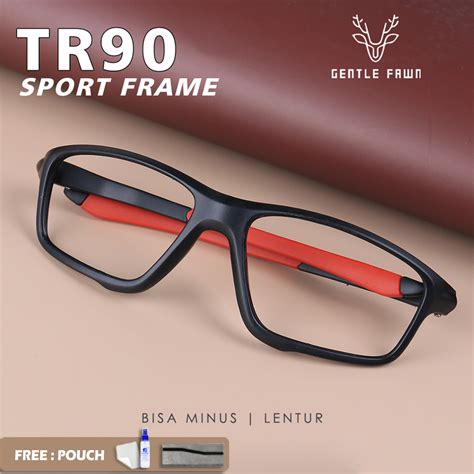 Jual Gentle Fawn Frame Kacamata Sport Frame Simple Keren Bisa Minus