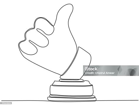 트로피의 연속 선화 수상 경력에 빛나는 아이콘 플랫 벡터 Championship에 대한 스톡 벡터 아트 및 기타 이미지 Championship 개념 개념과 주제