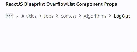 React Js Blueprint Overflow List Components Props Geeksforgeeks