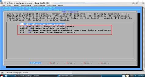 Enabling UBIFS On S And Agilex Documentation RocketBoards Org