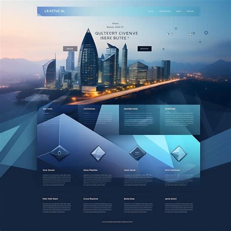 Premium Ai Image Professional Web Layout Design Concepts With Crazy