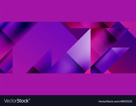 Captivating Abstraction Triangles Royalty Free Vector Image