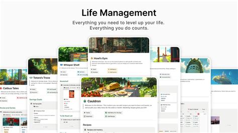 Gamified Life Os Gamification System Notion Featured Productivity Template