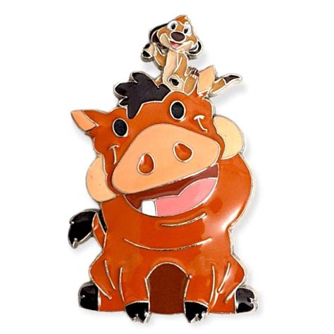Lion King Disney Pin Chibi Timon And Pumbaa Timon And Pumbaa Timon