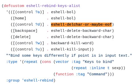 Eshell Emacs General Emacs China