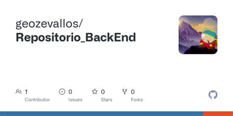 Github Geozevallos Repositorio Backend