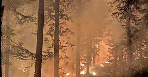 Ridge Creek Fire Grows To 3200 Acres Coeur Dalene Press