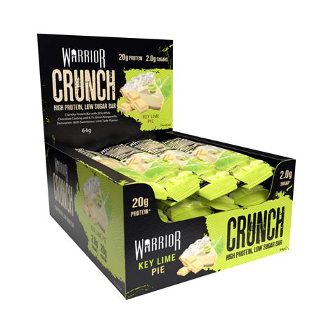 Buy Warrior Crunch High Protein Bars 20g Protein Each Bar 12