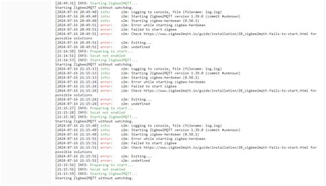 zigbee2mqtt don t work anymore zigbee home assistant community