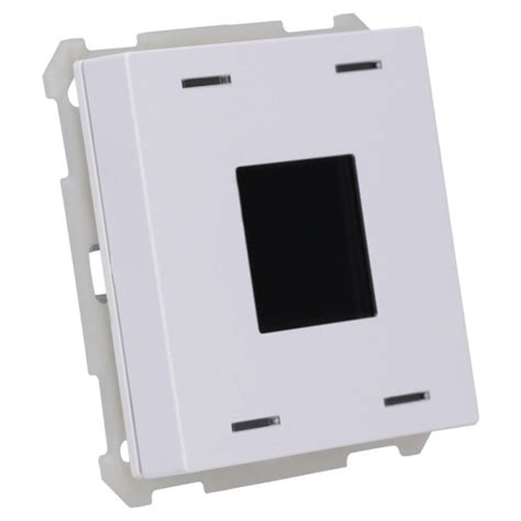 MDT BE TAS Taster Smart fach mit Farbdisplay Studioweiß g