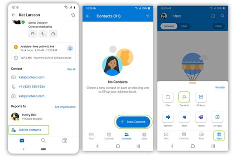 Microsoft Outlooks Mobile App Has A New Contact Editor