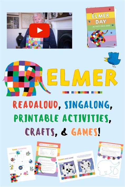 Elmer Resources Readaloud Singalong Printables And More Harpercollins