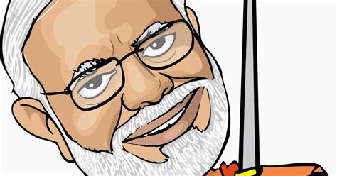 Indian Caricature Narendra Modi Caricature Narendra Modi Cartoon