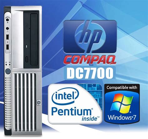 Hp Compaq Dc Dual Core Pentium D Ghz Gb Gb Dvd Desktop Pc Computer