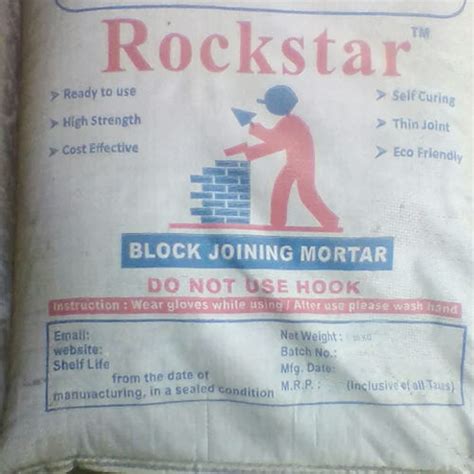 40kg Wall Block Fix Joining Application Construction At Best Price In Pune Buildwel