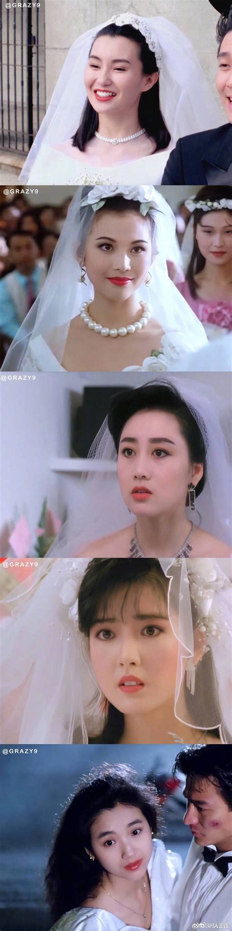 林青霞、王祖贤、关之琳、蔡少芬、周海媚最全港风美女婚纱照合集来袭