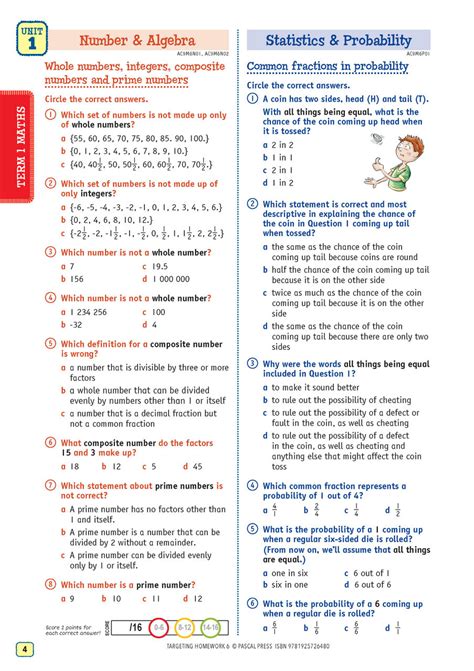 Targeting Homework Year 3 9781925726459 Educational Resources And