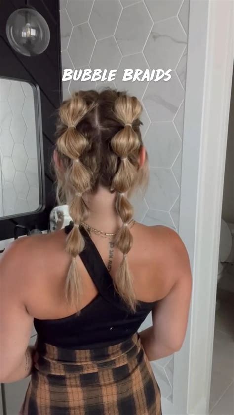 Bubble Braid Hairstyles Rave Hair Easy Hairstyles For Long Hair Long