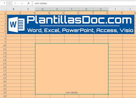 Como Unir Celdas En Excel Plantillasdocxpcomes