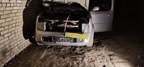 Вынос радиатора — Nissan Cube II, 1,4 л, 2003 года | тюнинг | DRIVE2