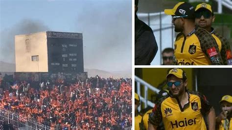 Babar Azam Shahid Afridi Moved To Safety During Psl Exhibition Match