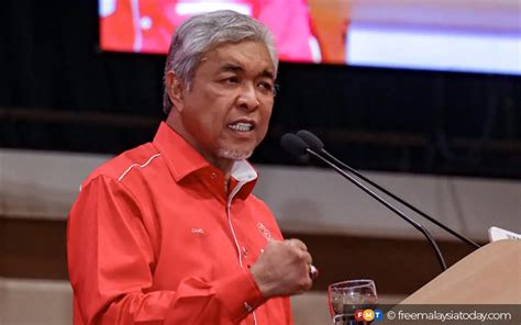 Umno Not Greedy For More Cabinet Posts Says Zahid After Pkr Polls Fmt